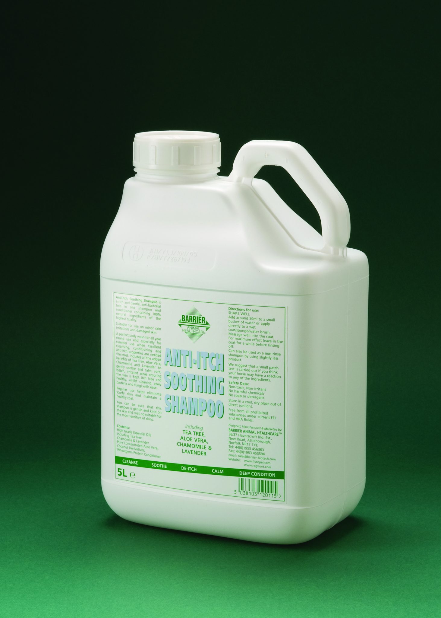 Barrier Anti-Itch Soothing Shampoo – DB Equine Massage Therapy
